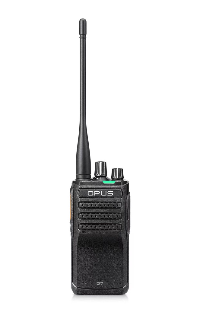 Opus D7 Digital Two-Way Radio | 32 Channel Compact DMR Radio